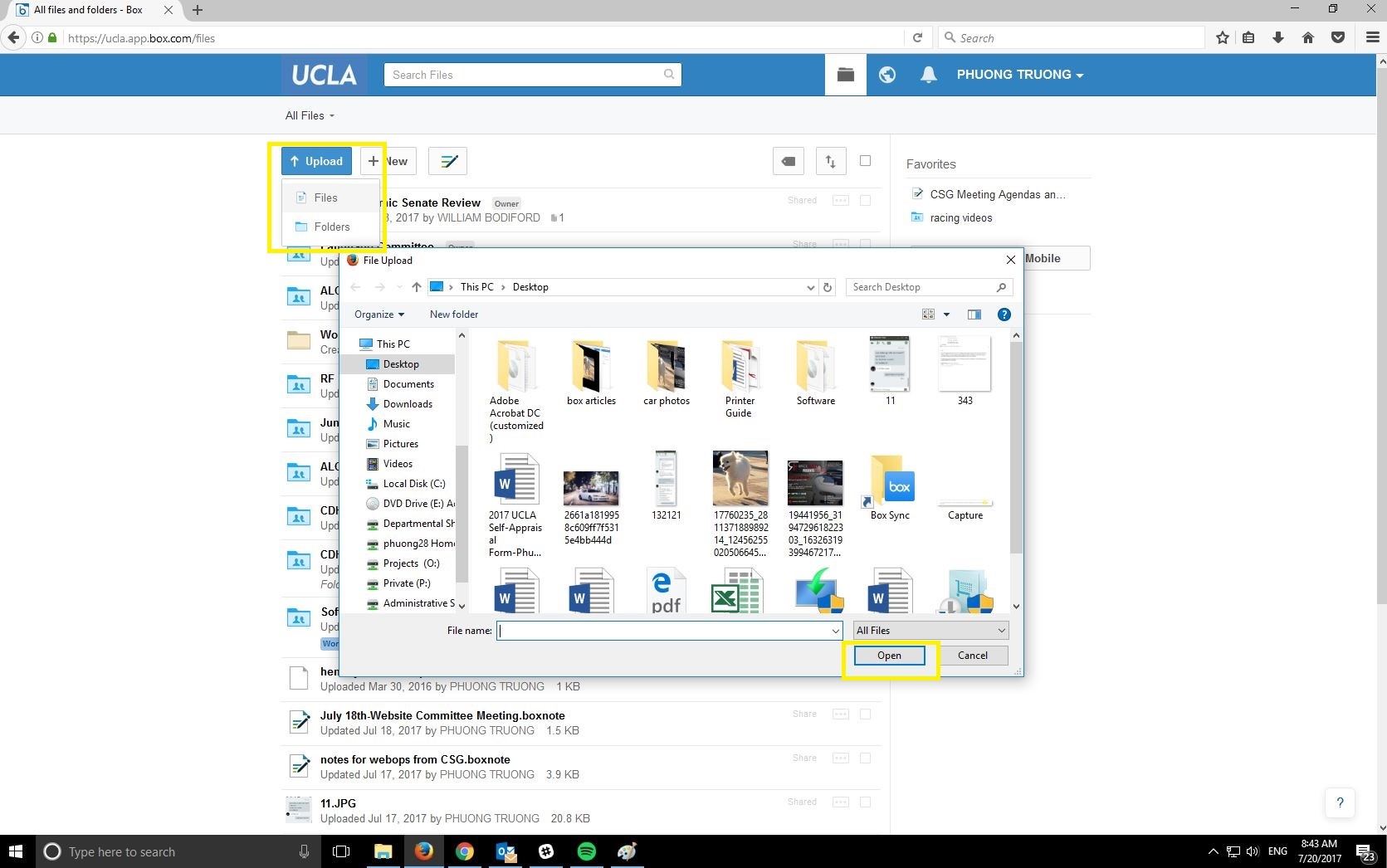 Uploading files and folders using the BOX web client - HumTech - UCLA Uploading files and folders using the BOX web client - HumTech - UCLA